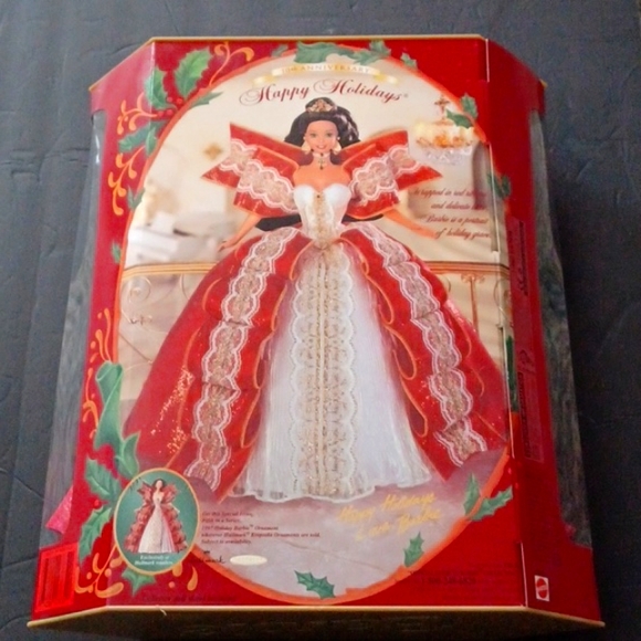 Mattel | Toys | Rare 997 Happy Holidays Special Edition Barbie Doll ...